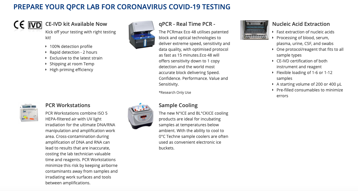 Coronavirus qPCR Test Kits COVID-9 - Etcon Analytical and Environmental ...